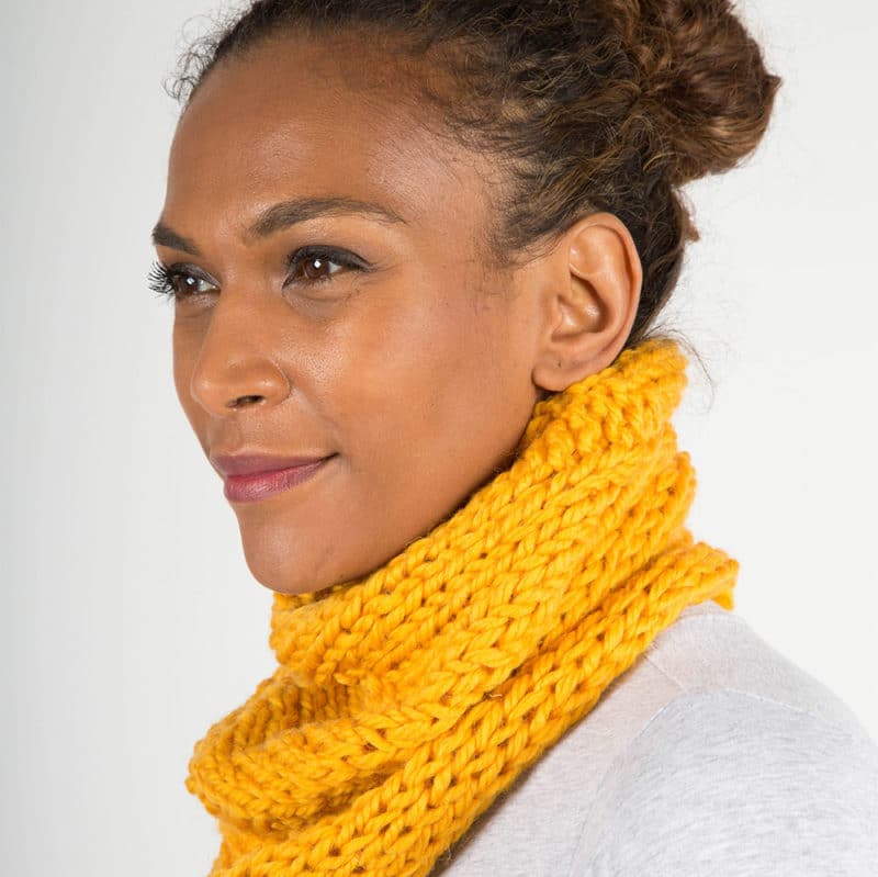 Chunky Knit Snood Scarves