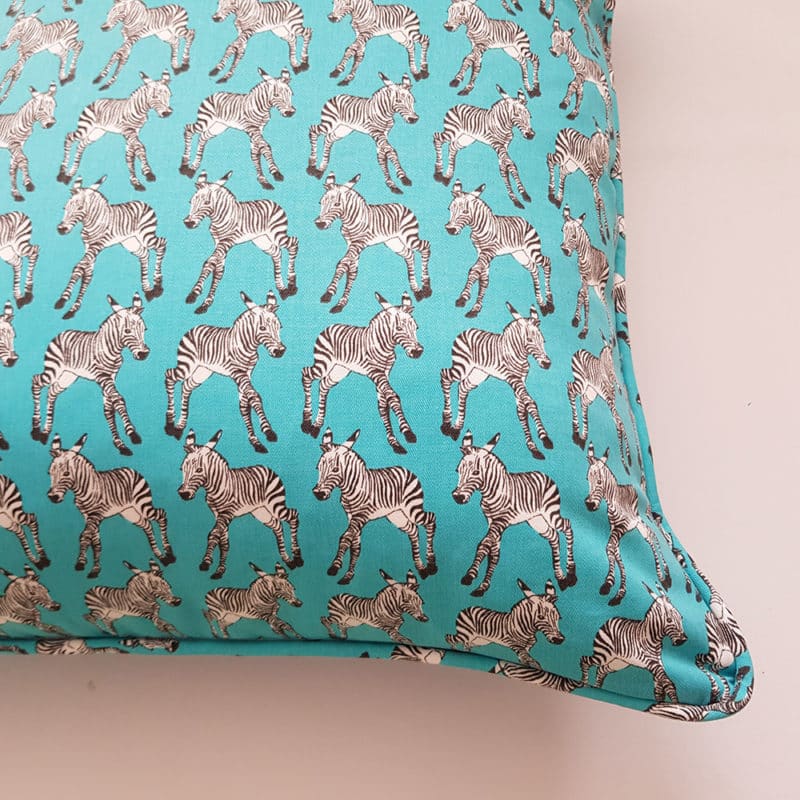 Zebra Print Cushion